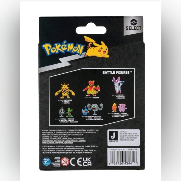 Pokémon | Toys | Pokemon Pack 2 Figurines Riolu Lucario Select ...